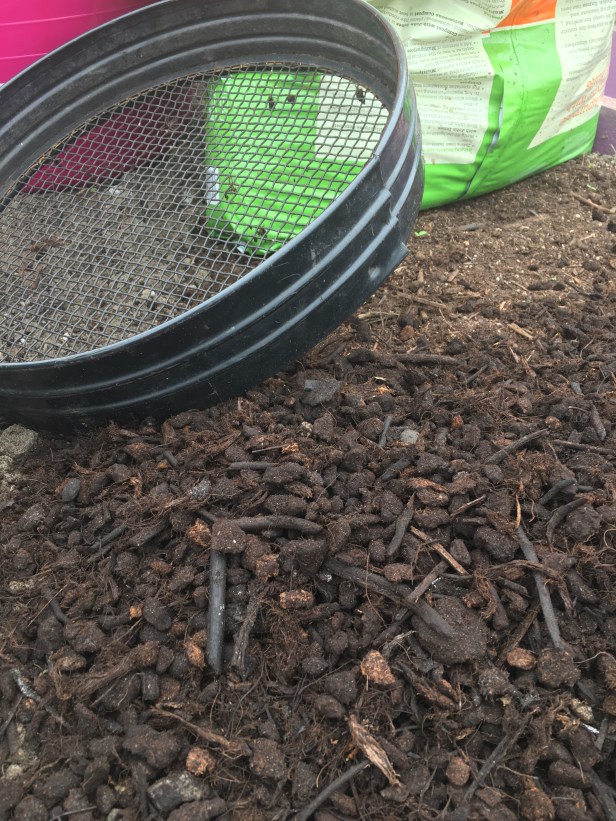 Making seed compost – Allotment Life